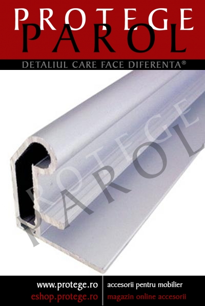 Profil maner 270-AS,aluminiu anodizat,3ml - Profile pentru manere ...